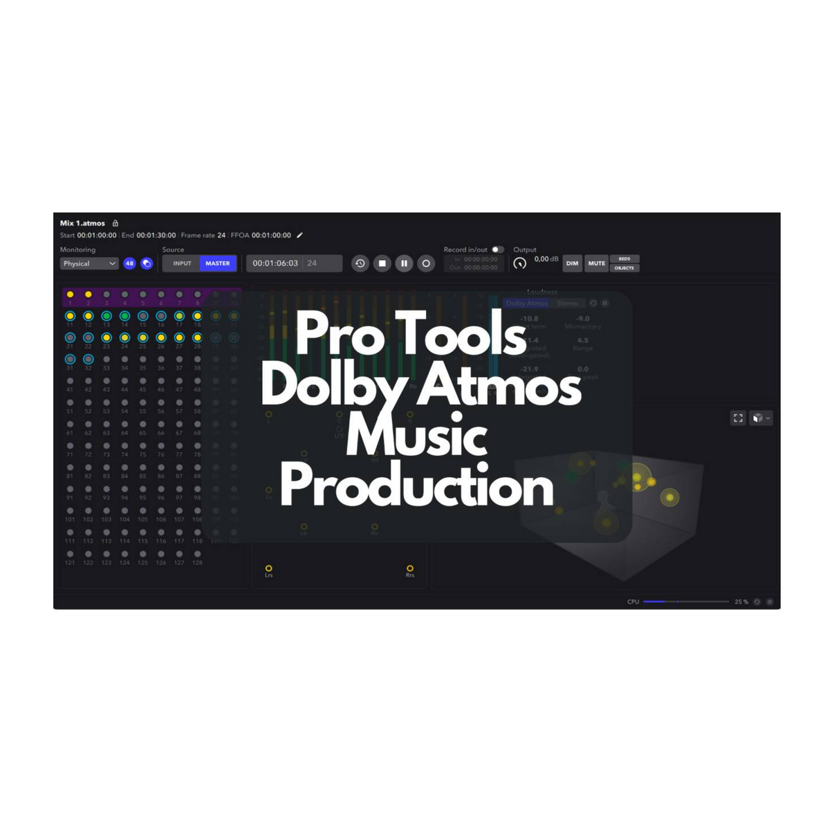 Pro Tools Dolby Atmos Music Production Course – Wavy Pro Audio