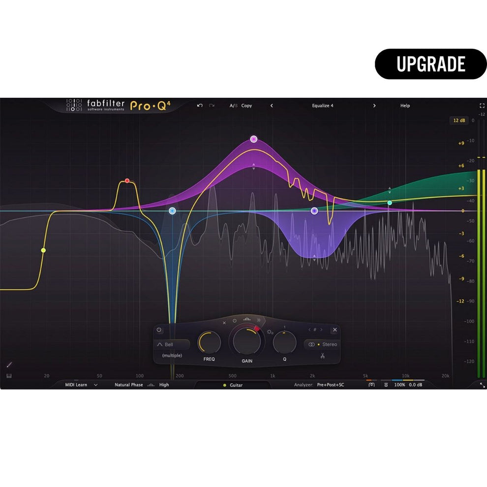 FabFilter Pro-Q 4 EQ and Filter Plug-in - Upgrade from Pro Q1, Pro Q2 ...