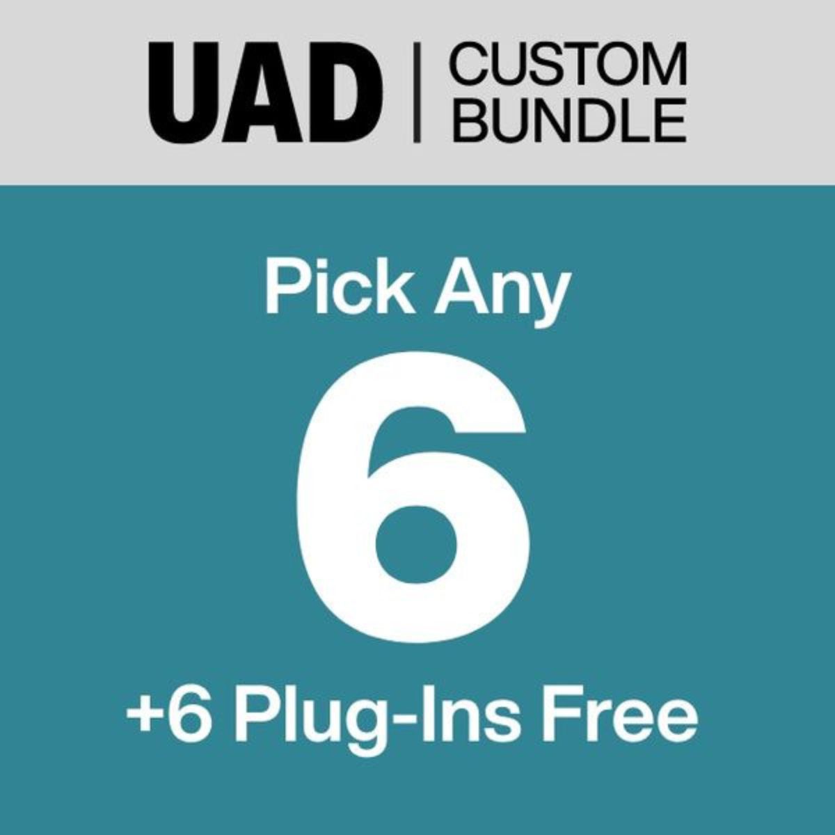 Universal Audio UAD Custom 6 Plus Plug-in Bundle – Wavy Pro Audio