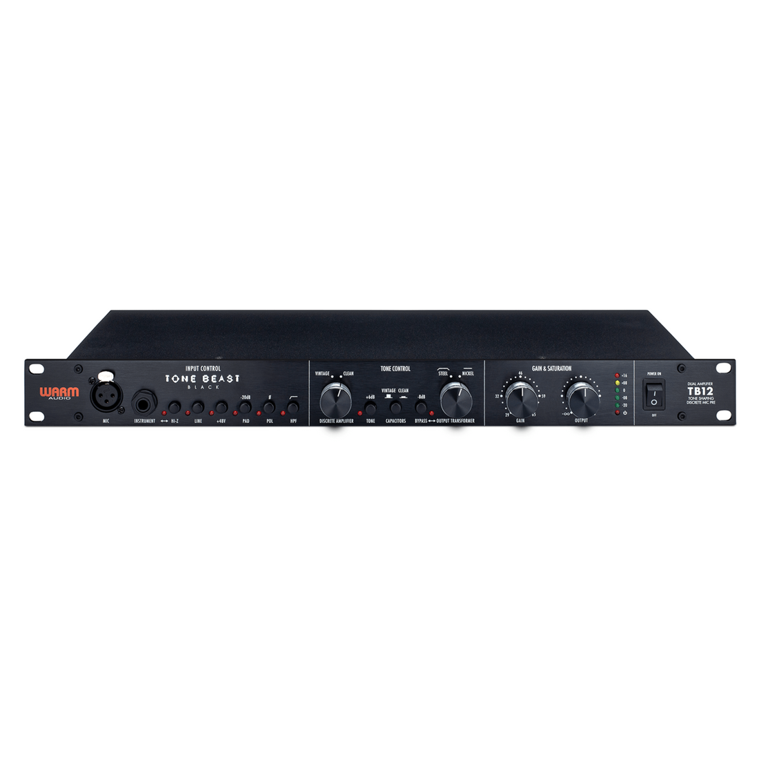 Warm Audio TB12 Tone Beast Microphone Preamp - Black – Wavy Pro Audio