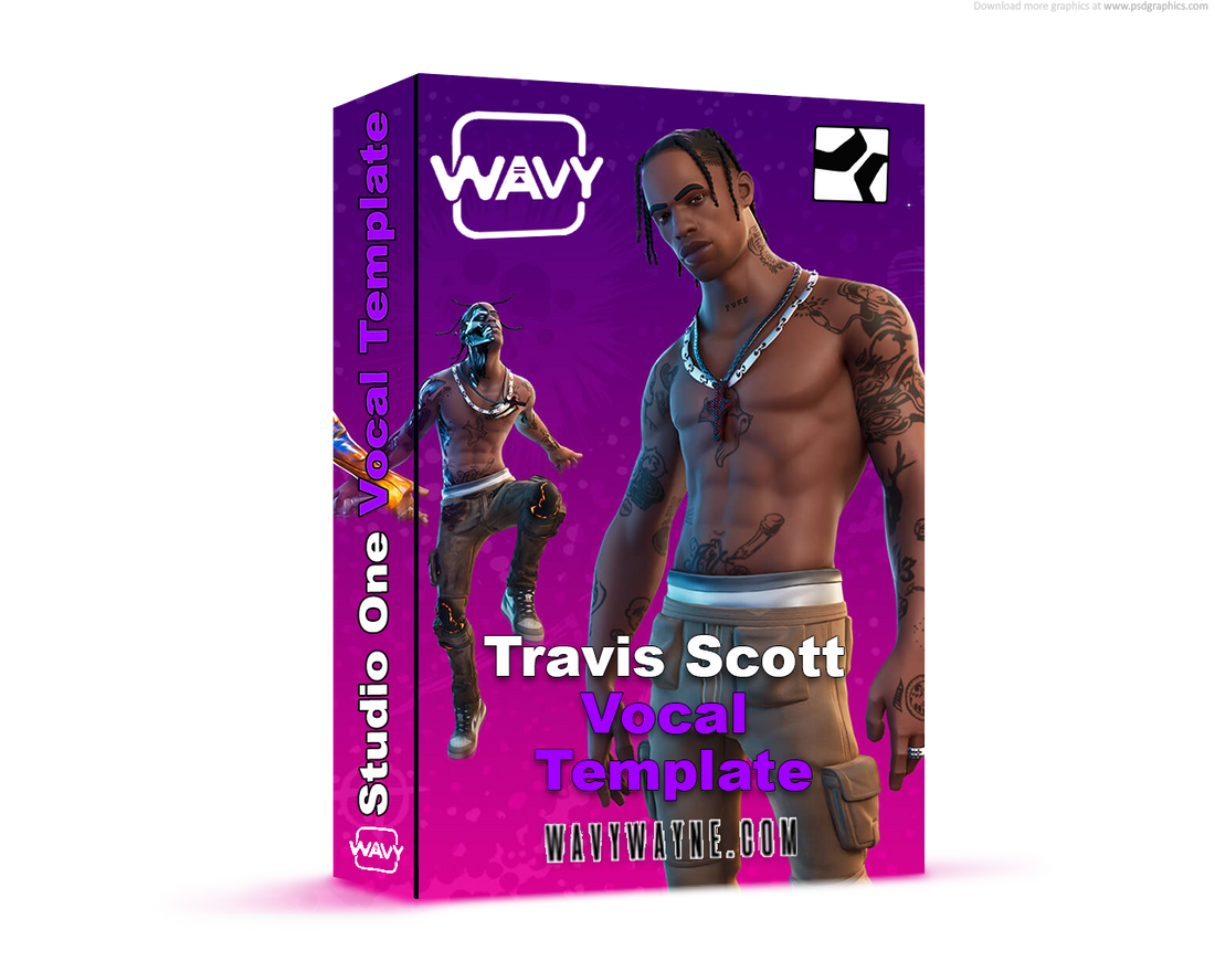 Travis Scott Type of Vocal Template for Studio One – Wavy Pro Audio